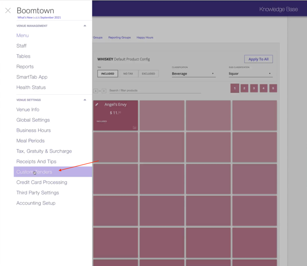 How To Add a Custom Tender and Use Gift Cards - Smarttab Support