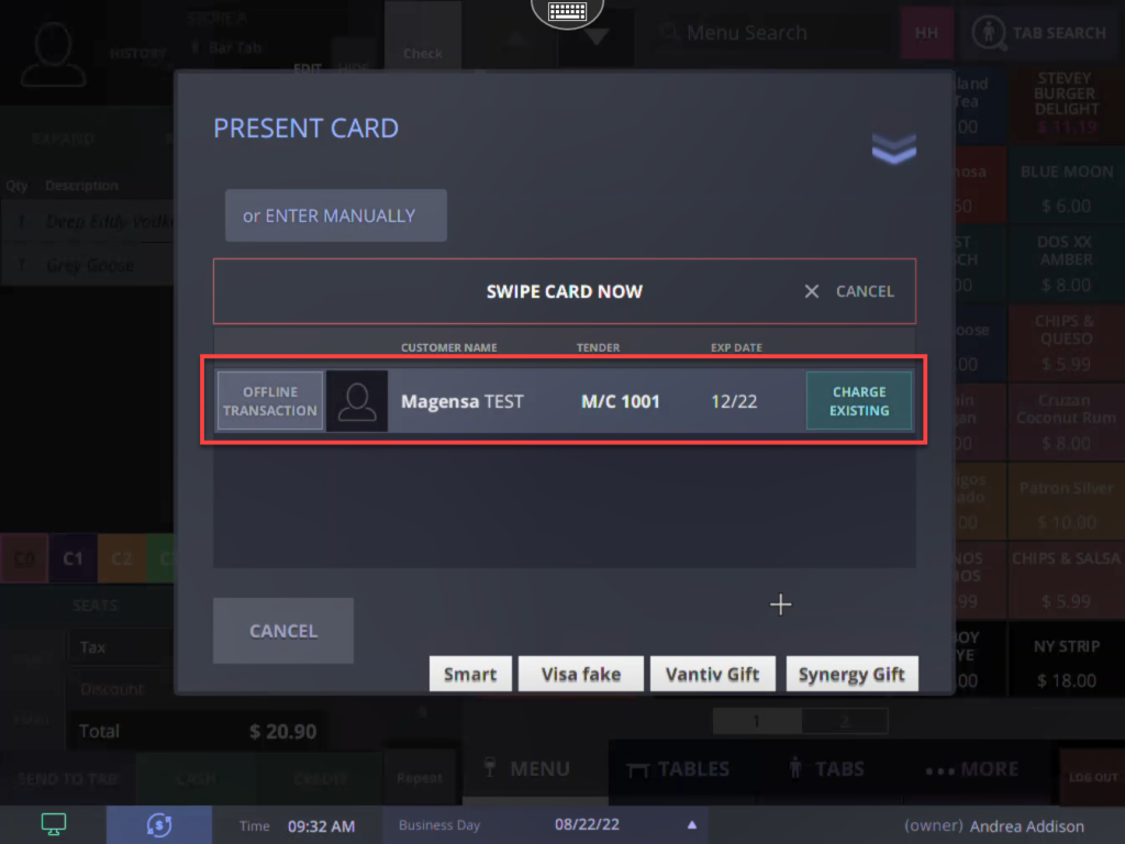 How To Save A Card From A TAB - Smarttab Support