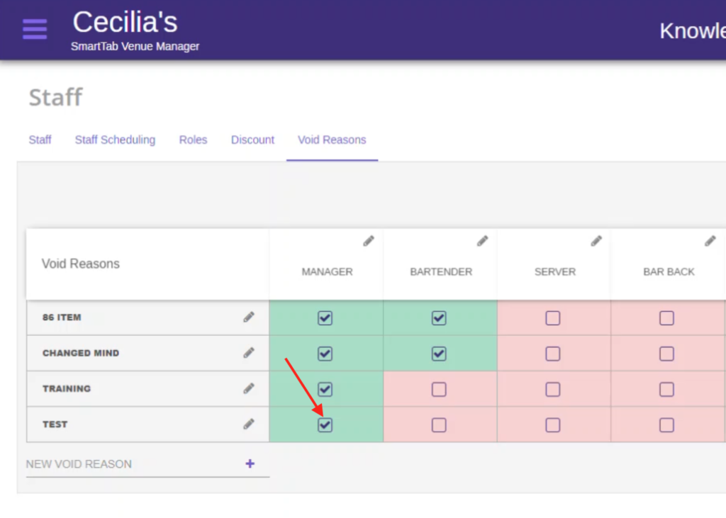 How to give a role permission to void and how to use void types and ...