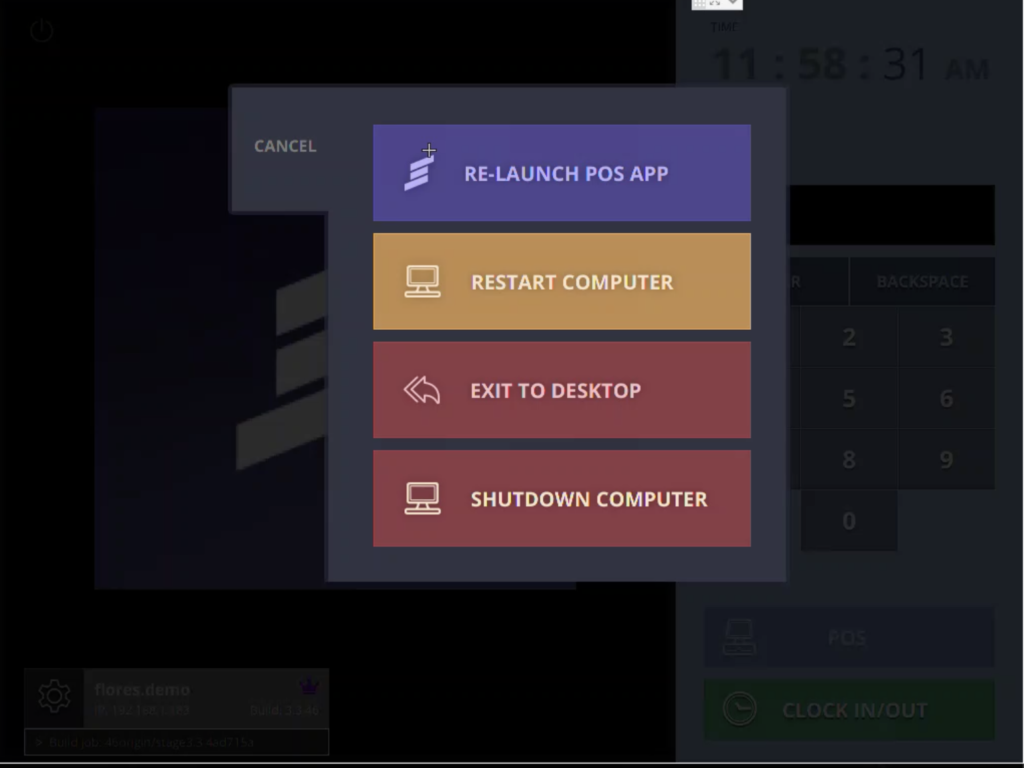 How to change time zone on the POS - Smarttab Support