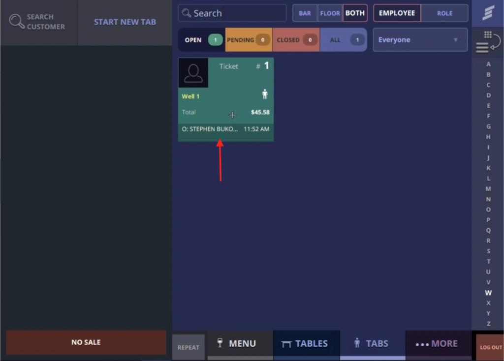How to Process A Discount or Void - Smarttab Support