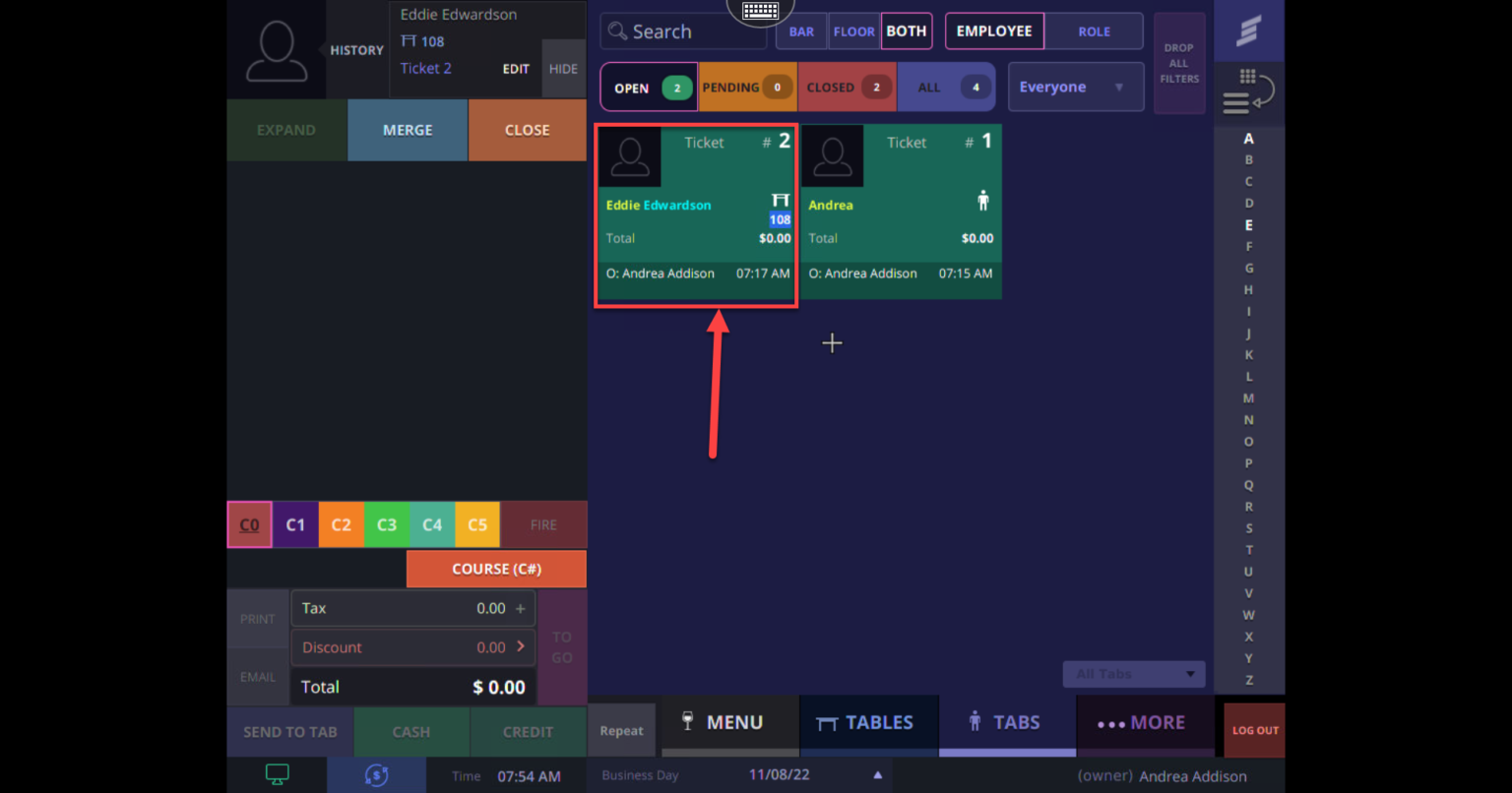How to Use Seating - Smarttab Support